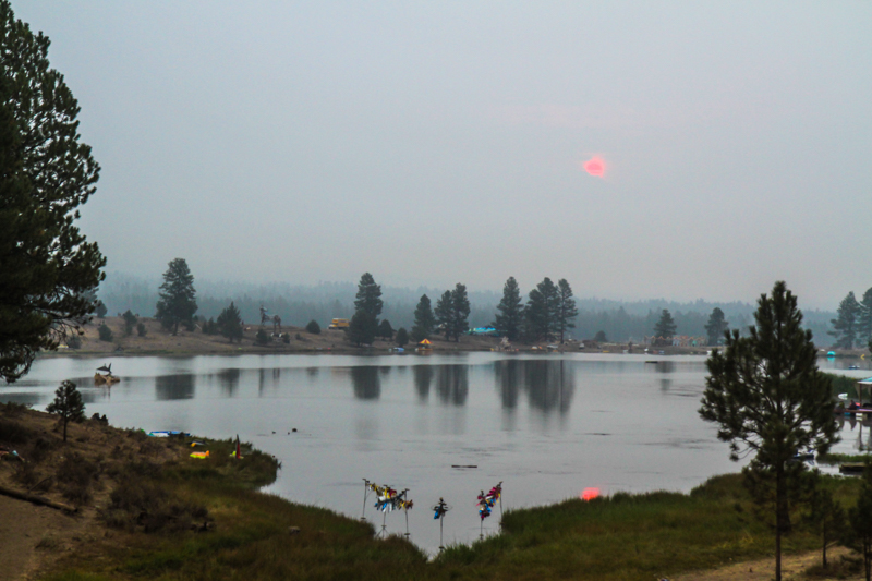 Sunrise over Oregon Eclipse Festival | Focal Nomad