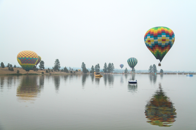Sunrise over Oregon Eclipse Festival | Focal Nomad